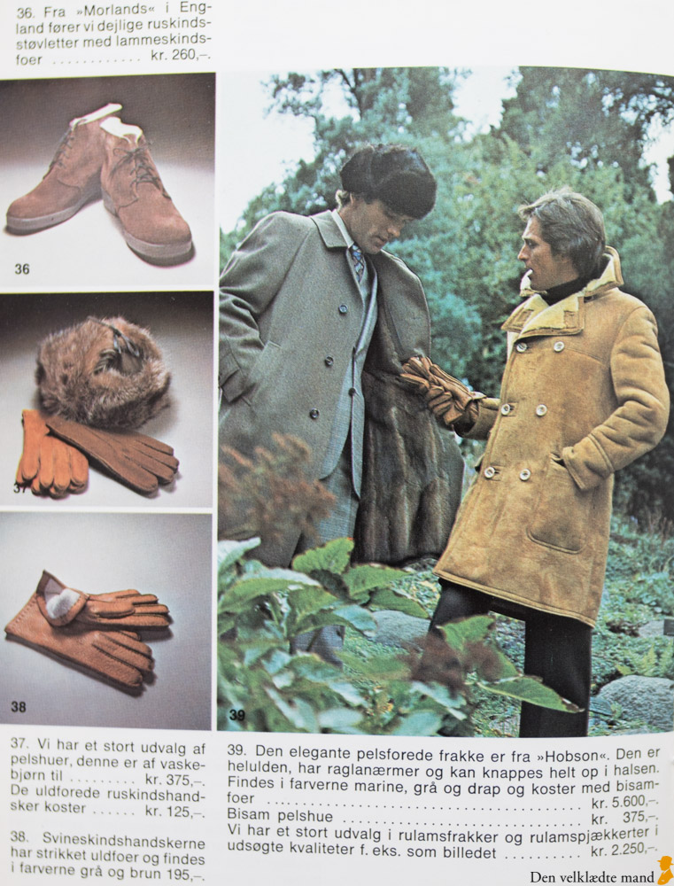 Engelsk herremode fra Brødrene Andersens kataloger - Den velklædte mand