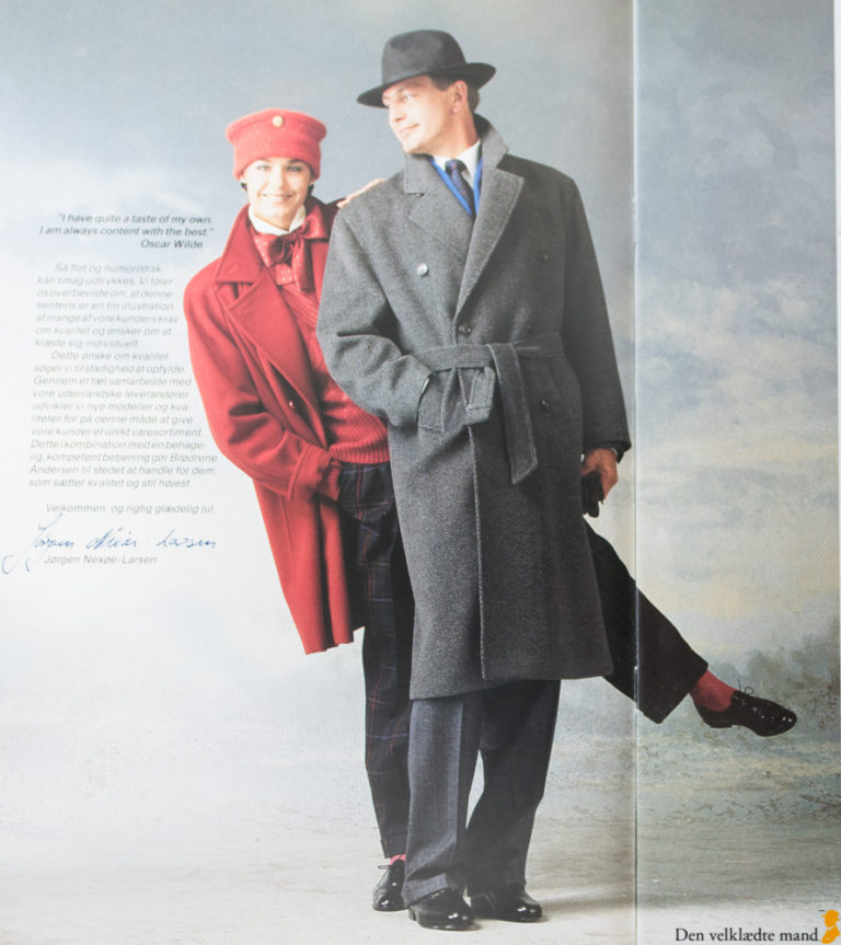 Engelsk herremode fra Brødrene Andersens kataloger - Den velklædte mand